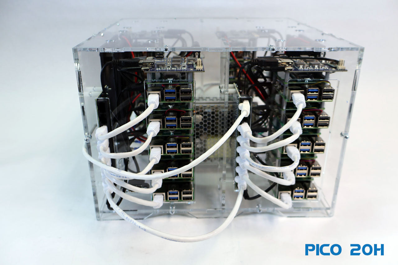 Assemble Pico 20AI RPI5 – PicoCluster LLC
