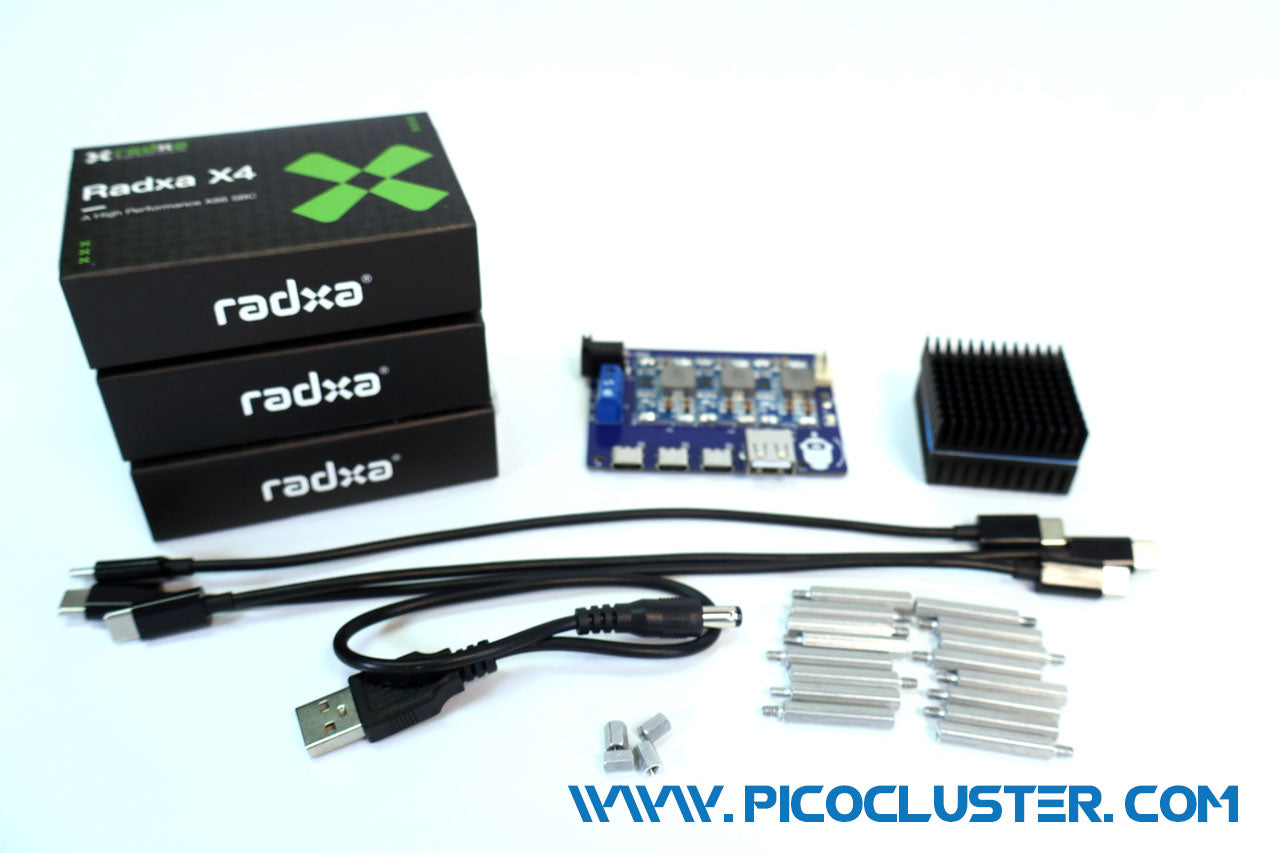 Assemble Radxa X4 3M Board Stack – PicoCluster LLC