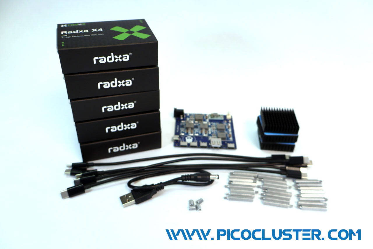 Assemble Radxa X4 5M Board Stack – PicoCluster LLC